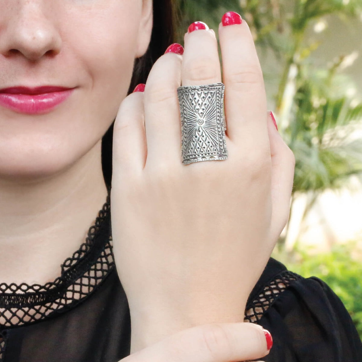Reva Silver Ring