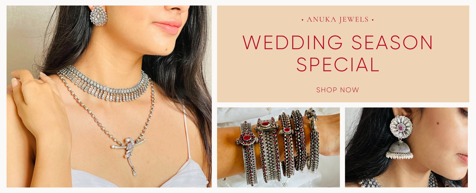 Anuka Jewels-Traditional & Gemstone Silver Jewellery Online
